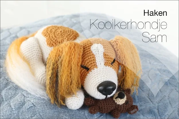 Haken: Kooikerhondje Sam (MyKrissieDolls) - Nobody ELSe