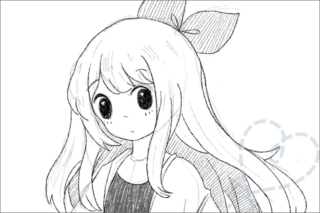 Eenvoudige Anime Schetsen Om Te Tekenen