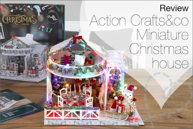 DIY: Action Crafts&Co Miniatuur Kersthuis - Nobody ELSe