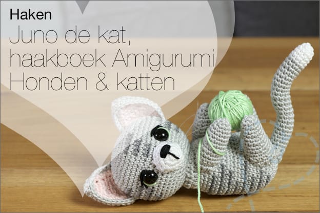 Juno de roodharige kat – haakboek Amigurumi Honden & Katten
