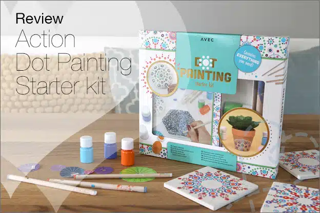 Review: Action Dot Painting starter kit, stippen - Nobody ELSe